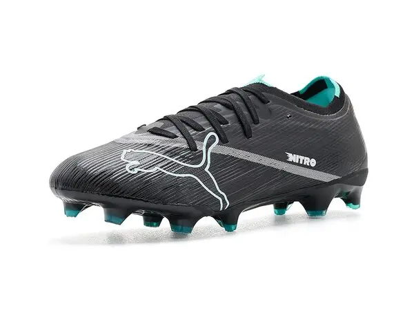 PUMA Ultra Nitro 7 Match Firm Artificial Ground Soccer Cleats - Black