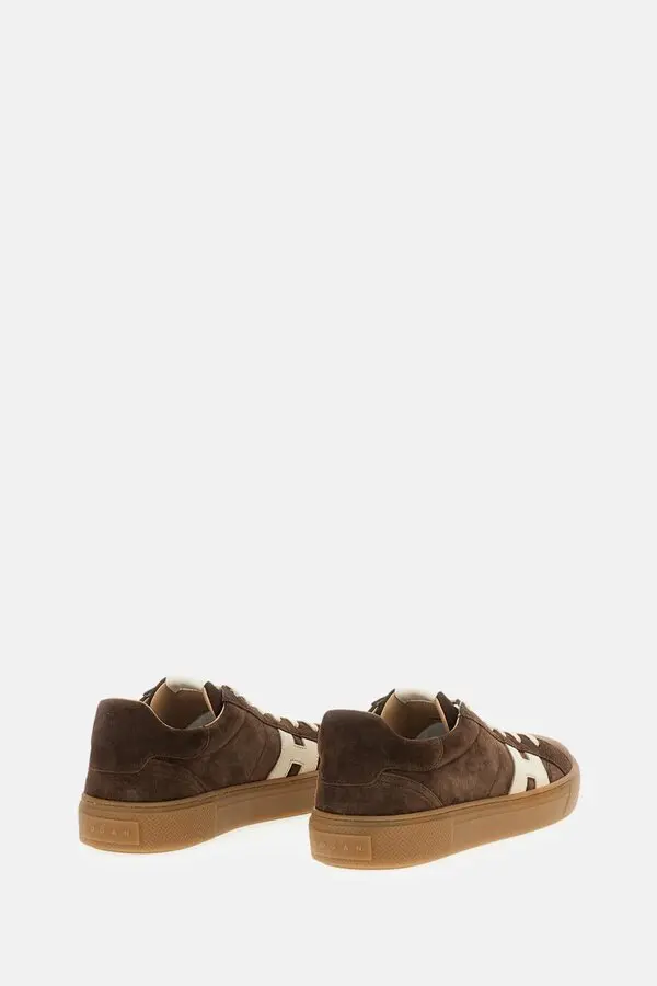Hogan Sneakers H705 Allacciato H - Marrone