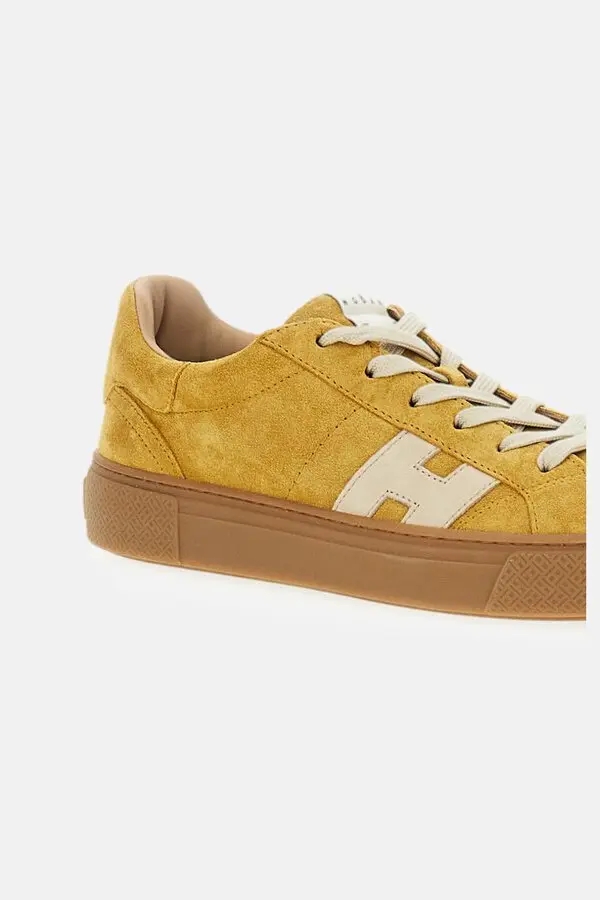 Hogan Sneakers H705 Allacciato H - Giallo