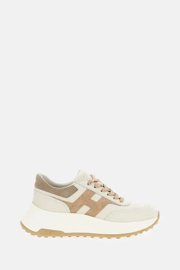 Hogan H669 Laced Sneakers - Bianco