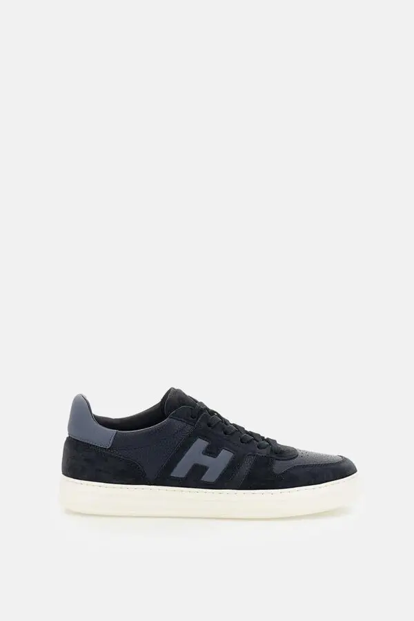 Hogan Sneakers H668 Allacciato H Banda - Blu