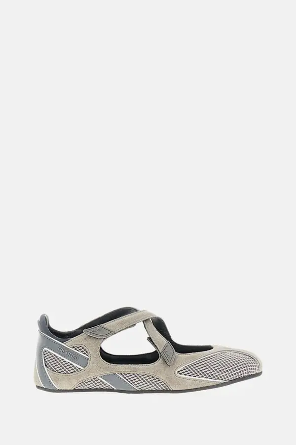 Attico Floor01' Ballerina Flat - Grigio
