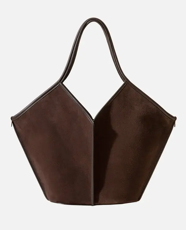 Hereu Calella Suede Bag - Marrone
