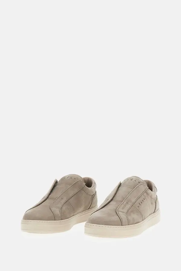 Hogan H668 Slip-on Suede Sneakers - Grigio