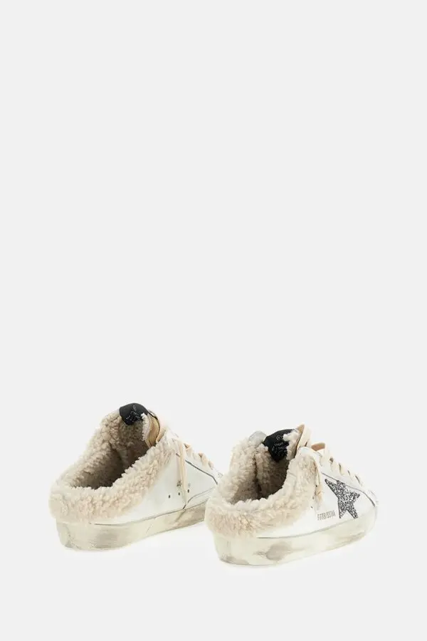 GOLDEN GOOSE Super Star Sabot Shearling Sneakers