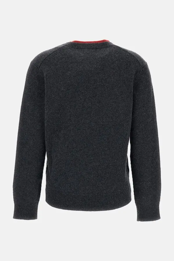 Loulou De Saison Otis Cashmere Sweater - Grey