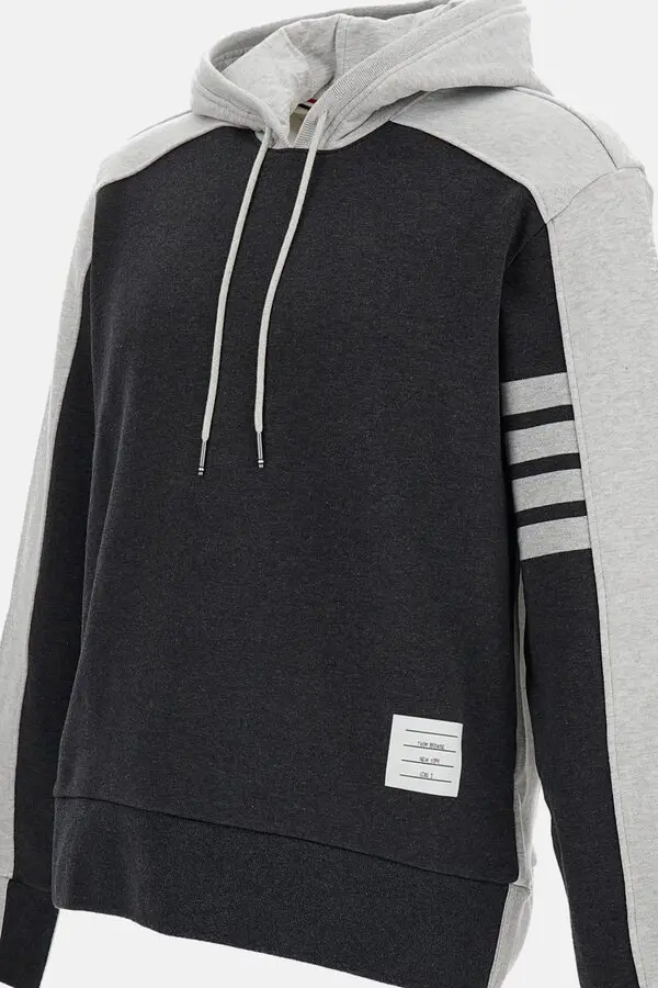 Thom Browne Hoodie 4-bar Colorblock
