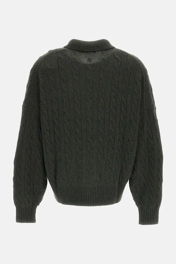 Polo Ralph Lauren Cable Knit Polo Sweater