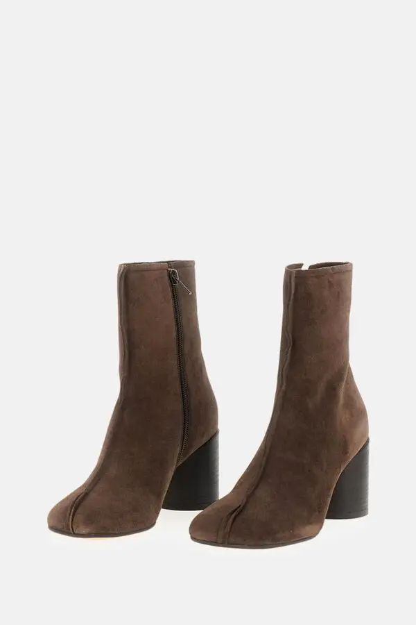MAISON MARGIELA Anatomic Suede Ankle Boots
