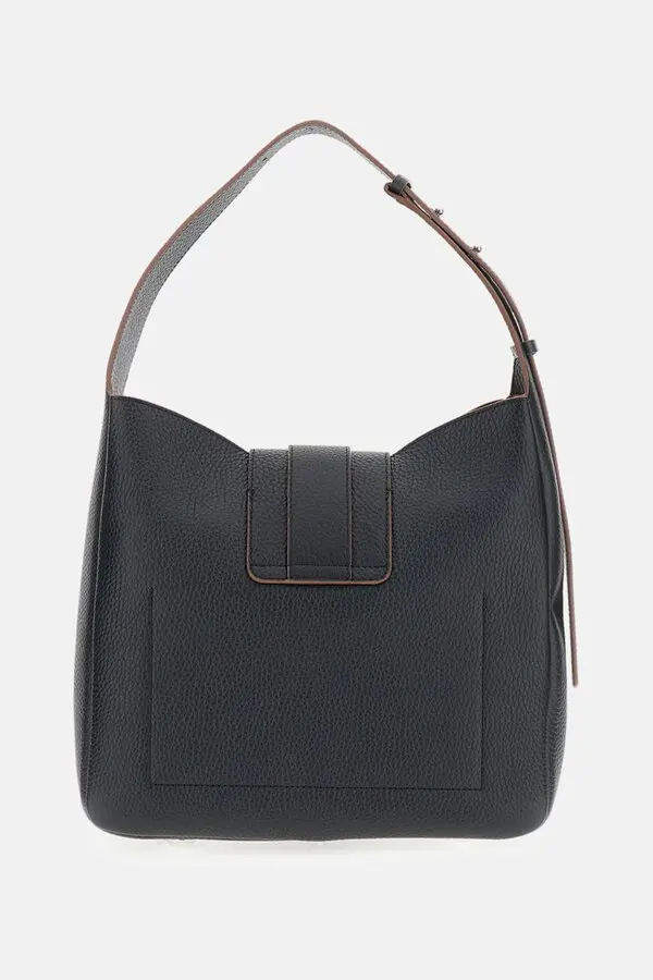 Hogan Hobo Vertical Bag - Black