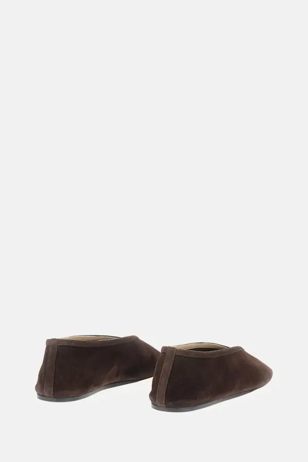 Le Monde Beryl Scarpe Luna Slipper Suede - Marrone