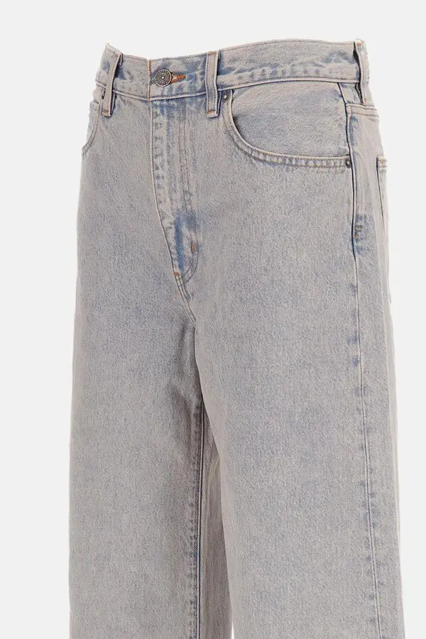 FRAME The Bow Barrel Leg Jeans