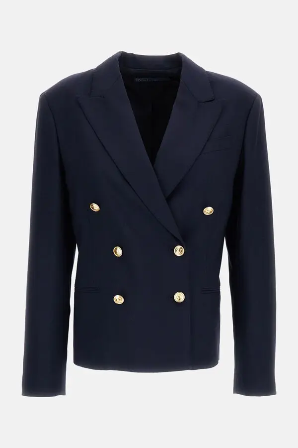 Polo Ralph Lauren Double-breasted Cropped Jacket