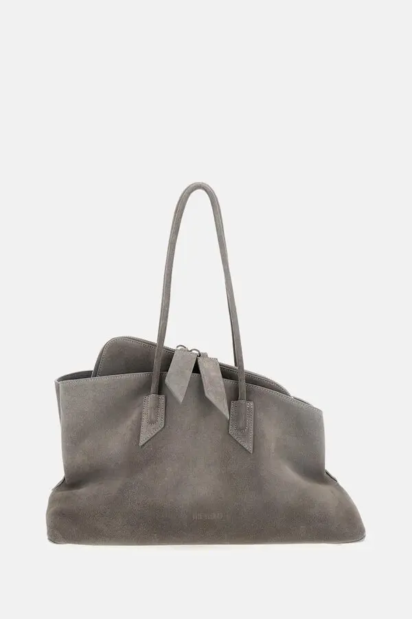 Attico La Passeggiata Medium Top-handle Bag - Grey