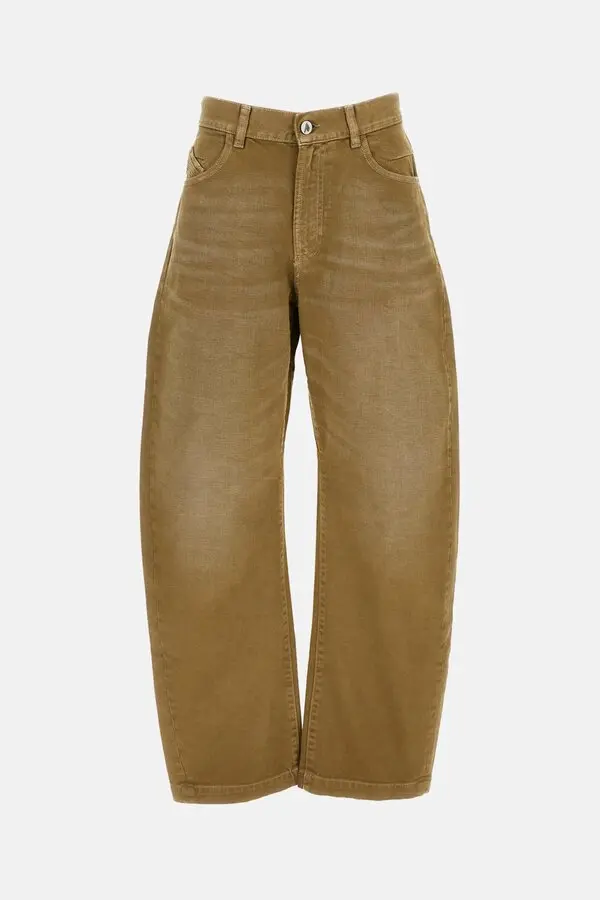 Attico Barrel Jeans - Verde