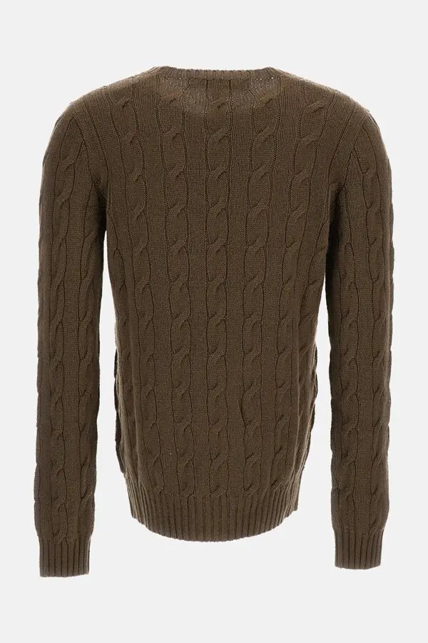 Ralph Lauren Cable-knit Crew-neck Sweater