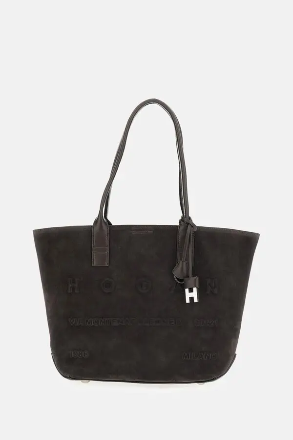 Hogan Borsa Address Shopping Piccola - Marrone