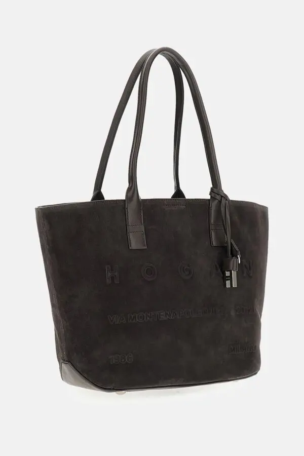 Hogan Borsa Address Shopping Piccola - Marrone