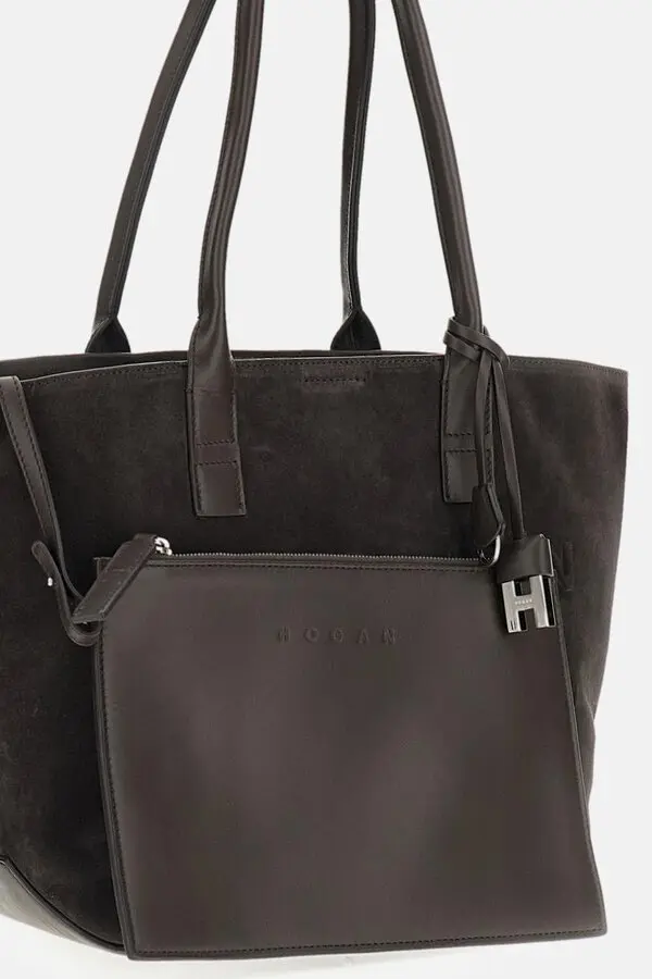 Hogan Borsa Address Shopping Piccola - Marrone