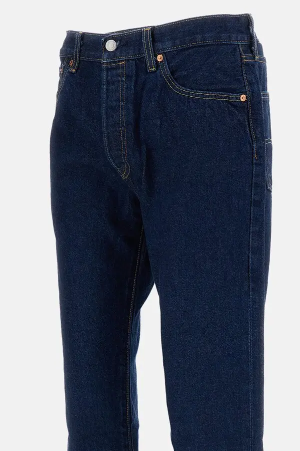LEVI'S 501 Original Selvedge Denim Jeans - Blue