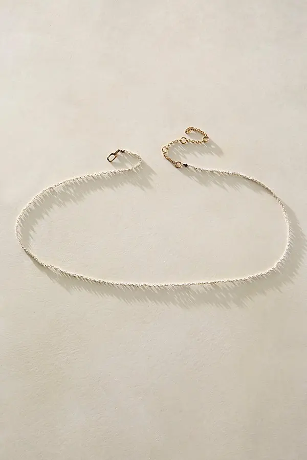 Free People Celia Waist Tie Chain - Ivory