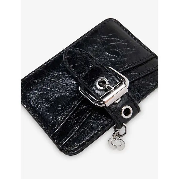 Maje Miss M Leather Card Holder