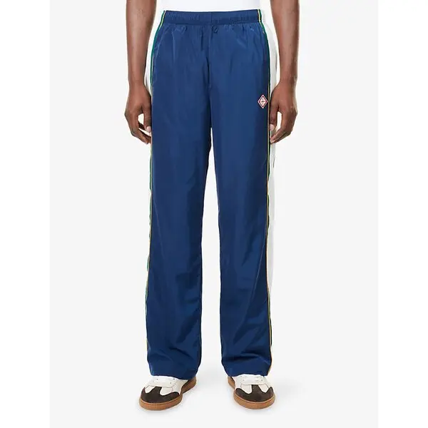 Casablanca Logo-patch Colour-block Track Jogging Bottoms