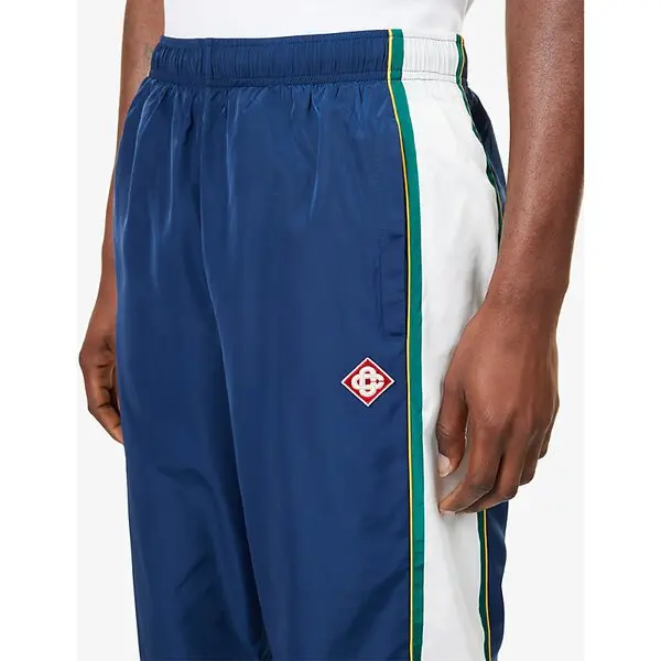 Casablanca Logo-patch Colour-block Track Jogging Bottoms