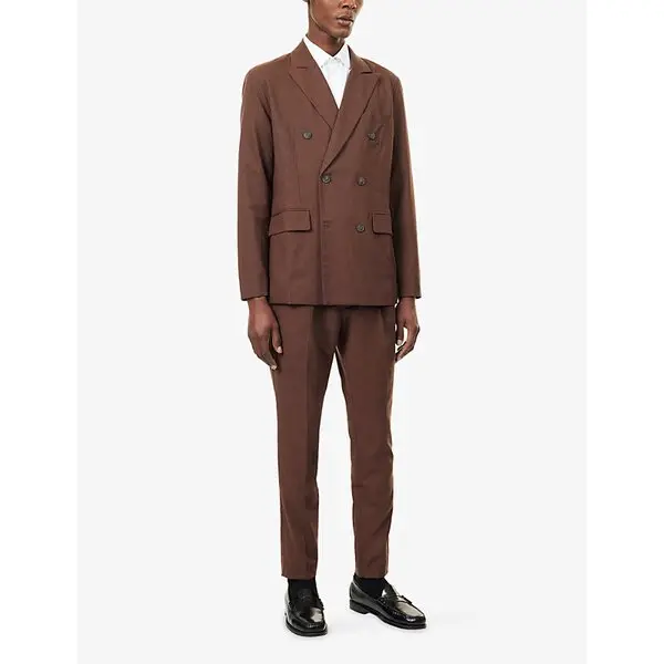 NOBL Noah Smart Slim-leg Woven Trousers