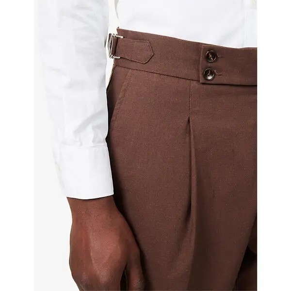 NOBL Noah Smart Slim-leg Woven Trousers