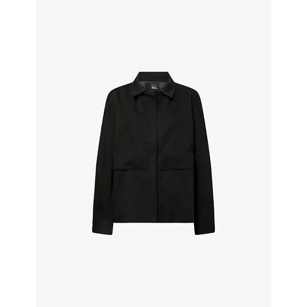 THE DROPPED COLLECTION Drawstring Cotton Jacket