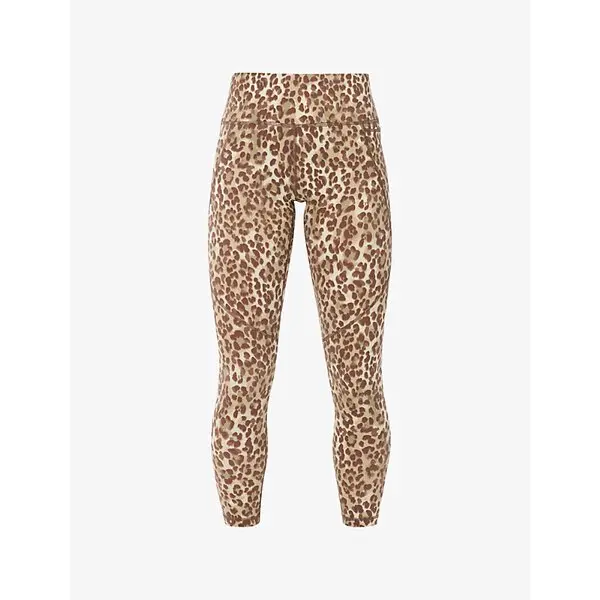 Sweaty Betty Power Workout Leggings - Beigeinkleopardprint