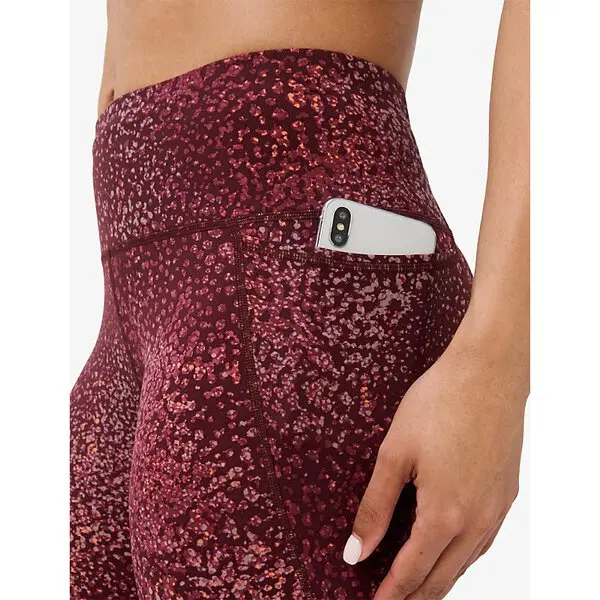 Sweaty Betty Power Workout Leggings - Reddotterrainprint