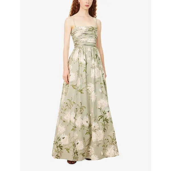REFORMATION Kastoria Sleeveless Cotton Maxi Dress