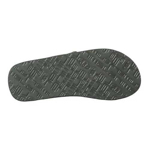 ANIMAL Swish Leaf Print Flip Flops