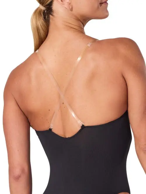 CAPEZIO Camisole Leotard W/ Clear Transition Straps