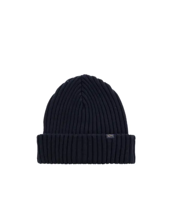 PAUL  SHARK Ribbed Knit Hat