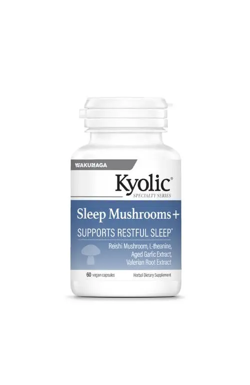 KYOLIC Sleep Mushroom Supplement For Restful Sleep And Relaxation 60 Capsules - None