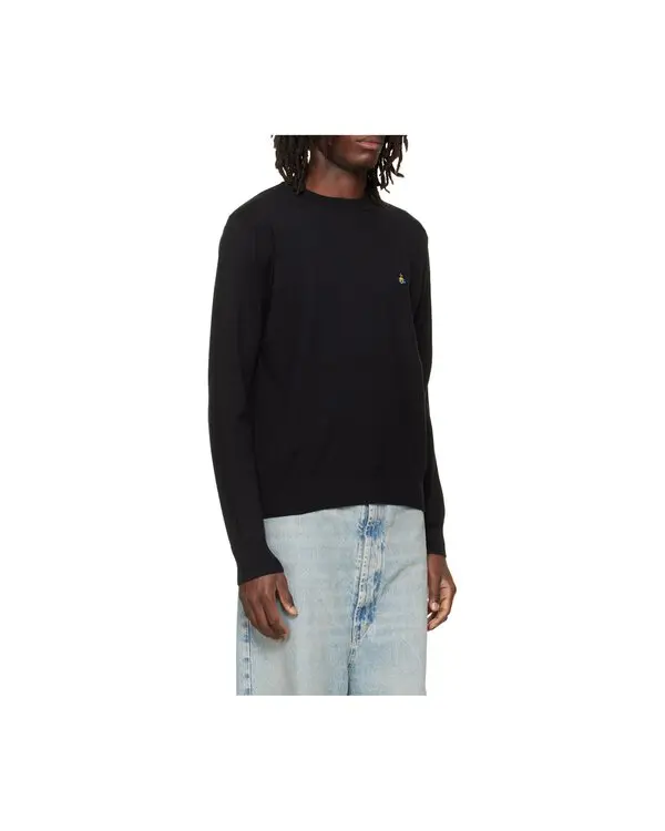 VIVIENNE WESTWOOD Orb Embroidered Crewneck Jumper