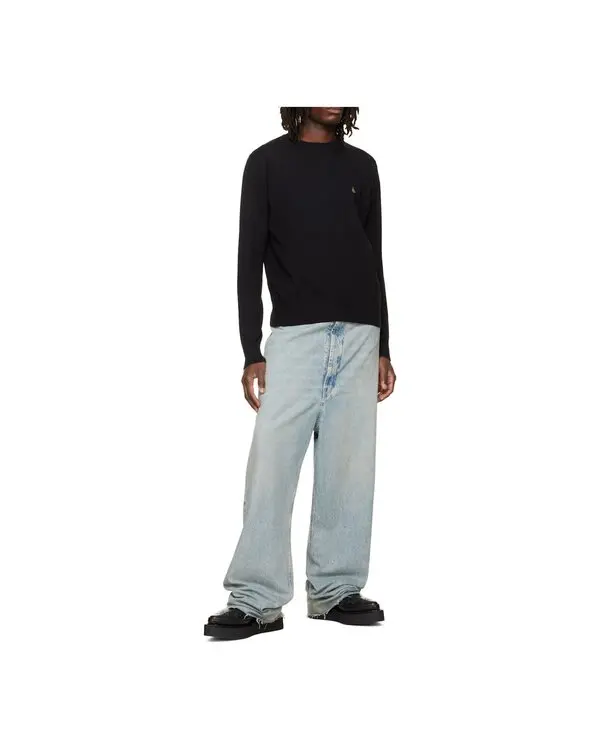VIVIENNE WESTWOOD Orb Embroidered Crewneck Jumper