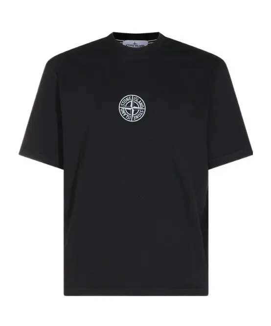 Stone Island Logo-print Crew-neck T-shirt