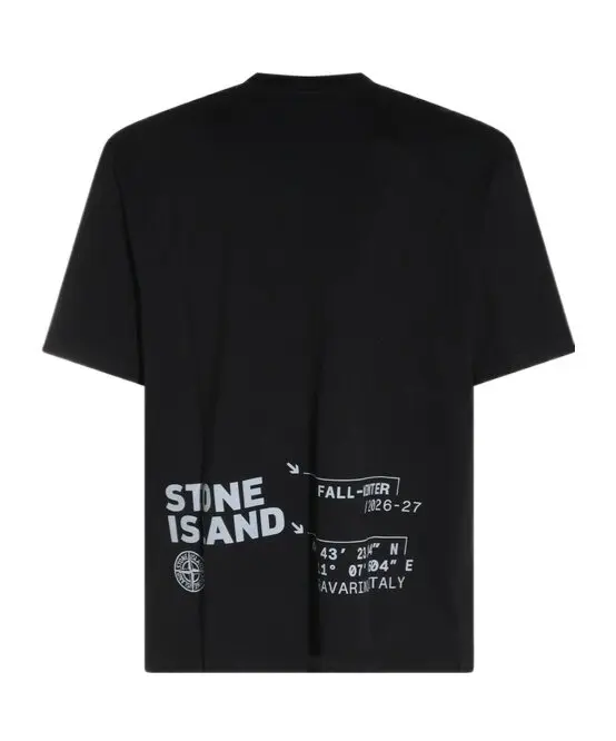 Stone Island Logo-print Crew-neck T-shirt