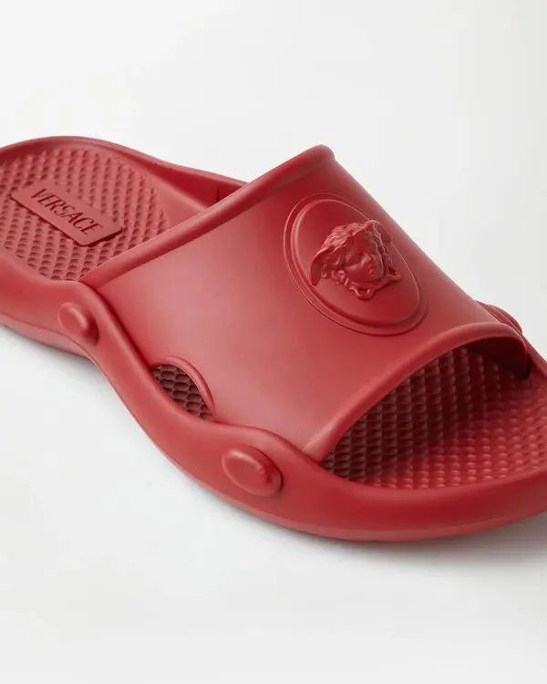 Versace Nettuno Rubber Slides