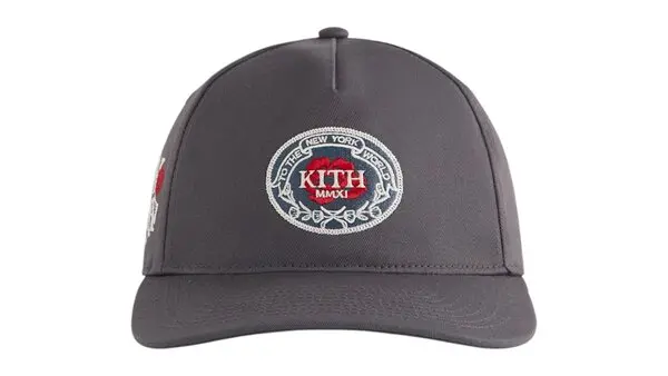 Kith Twill Bay Low Pinch Crown Snapback
