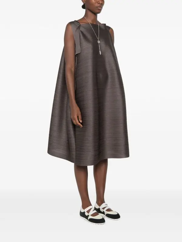 Issey Miyake Pleated Midi Dress