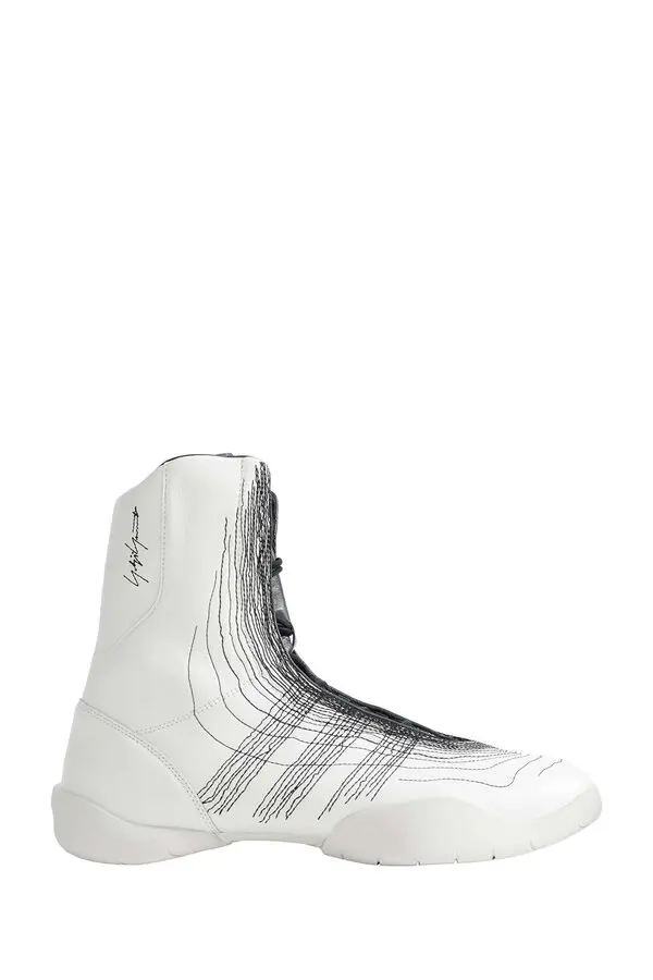 Y3 Regu Hi Shoes - Grey