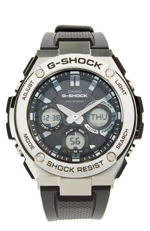 G-Shock G-steel' Ana-digi Resin Strap Watch