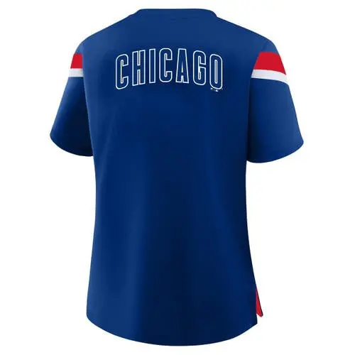 Profile Chicago Cubs Lace-up T-shirt