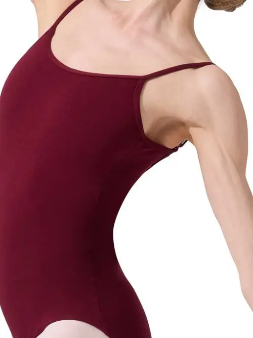 CAPEZIO Camisole Leotard W/ Adjustable Straps - Brown