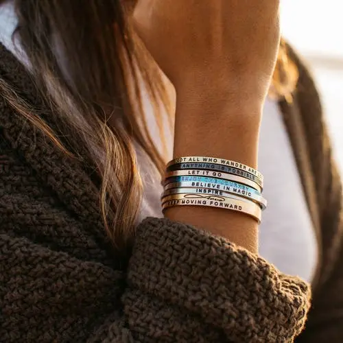 MANTRA Badass Bracelet - Silver